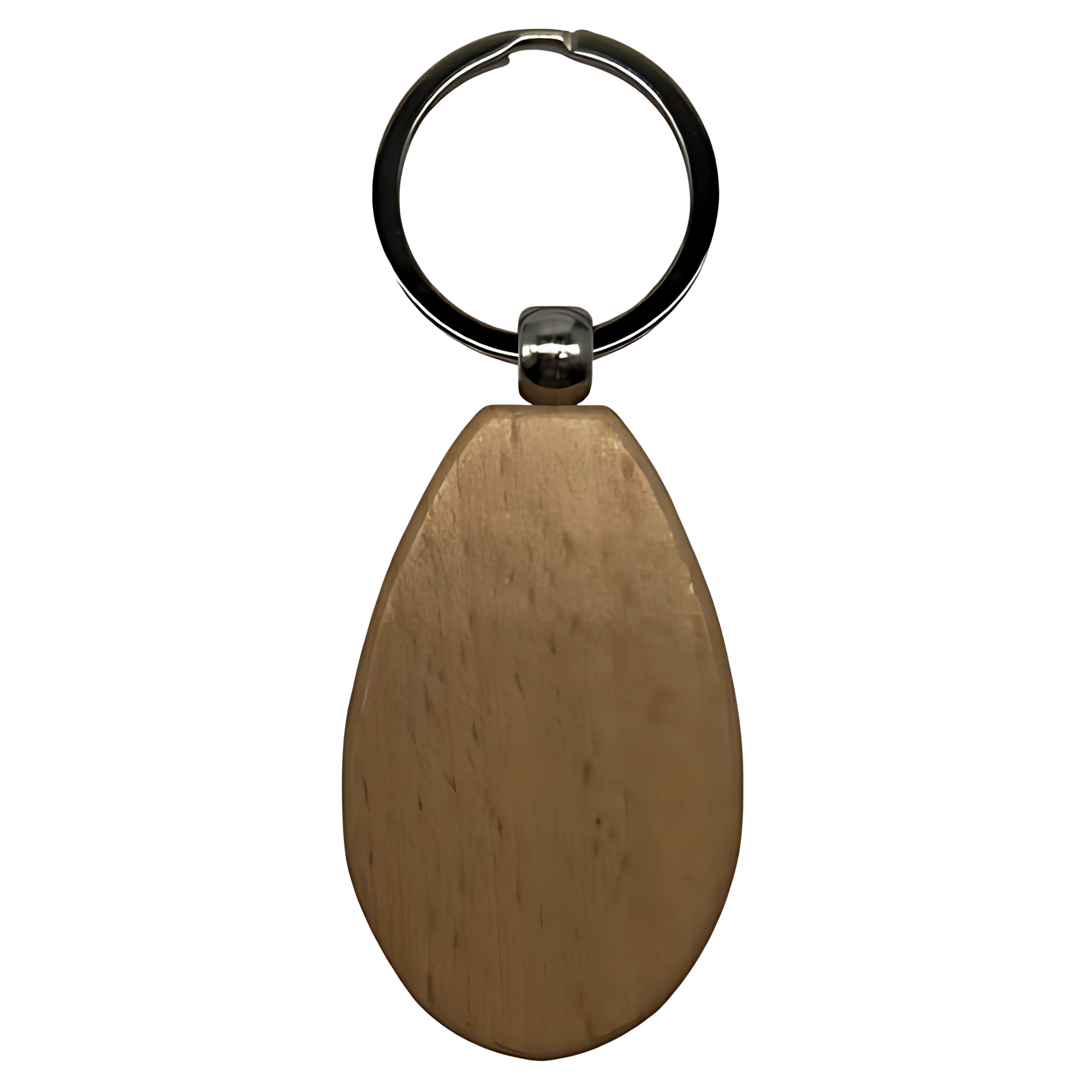 Engraving Wood Keyring Teardrop – Graphink_Print_Design